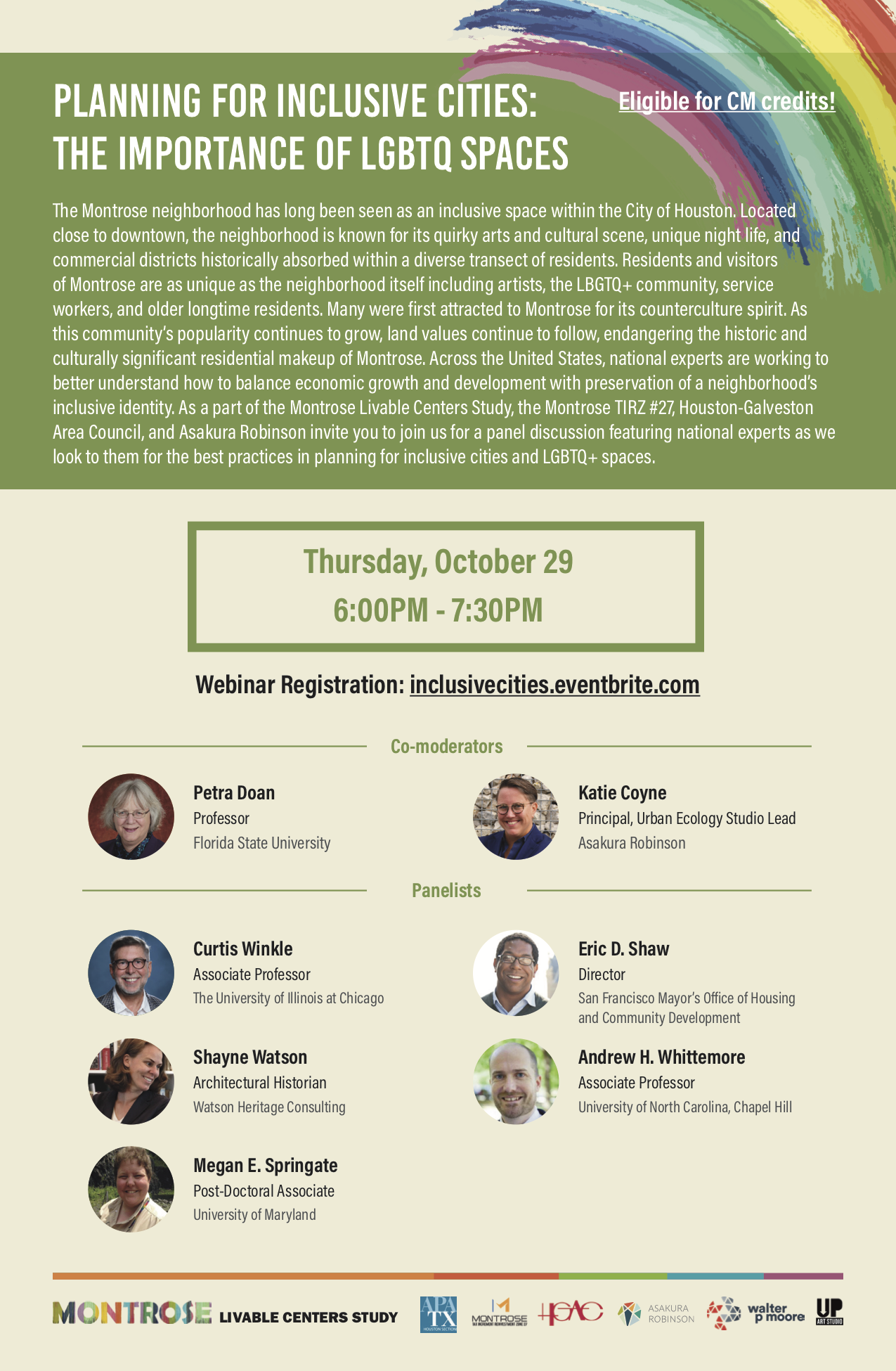 Montrose Livable Centers Panel Discussion: Planning For Inclusive ...